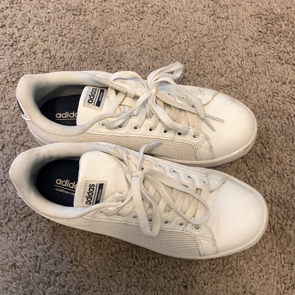 Adidas White Cloud Foam Sneakers - Gem